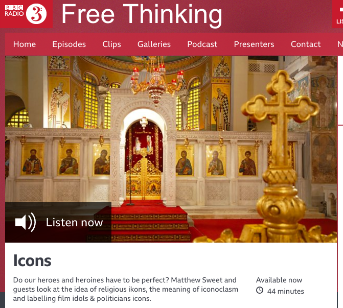 Icons, religious and secular – Mark Vernon